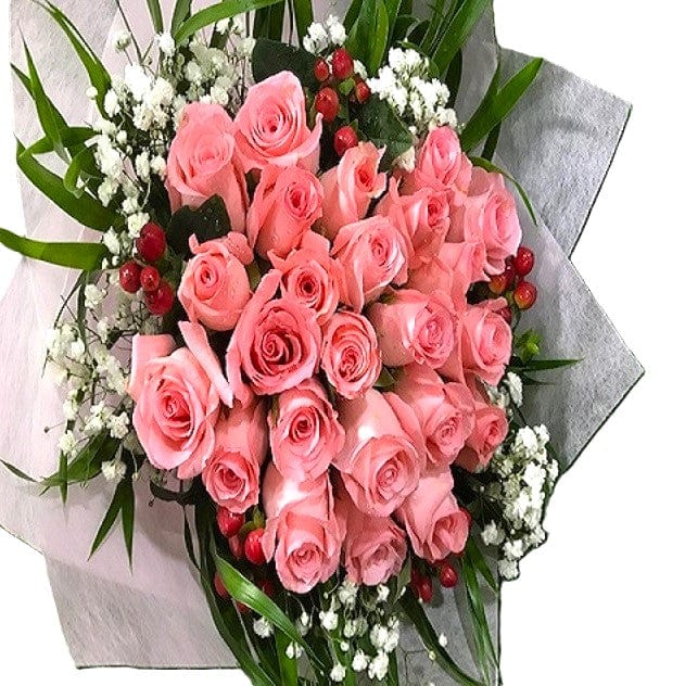 KHB0094 | 24 Roses Bouquet – Katong Flower Shop